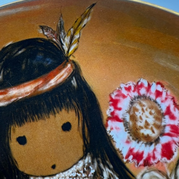 Degrazia | Art | Ted Degrazia Collector Plate Little Cocopah Indian ...
